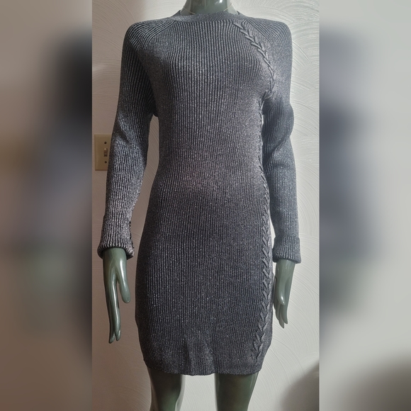 by & by | Dresses | Nwt By By Gunmetal Color Stretch Dress Xl 33 | Poshmark